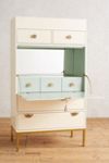 Brass Key Secretary Desk | Anthropologie