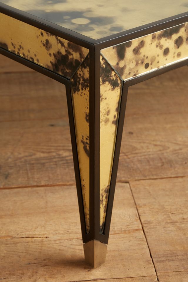 Distressed Eglomise Coffee Table | Anthropologie