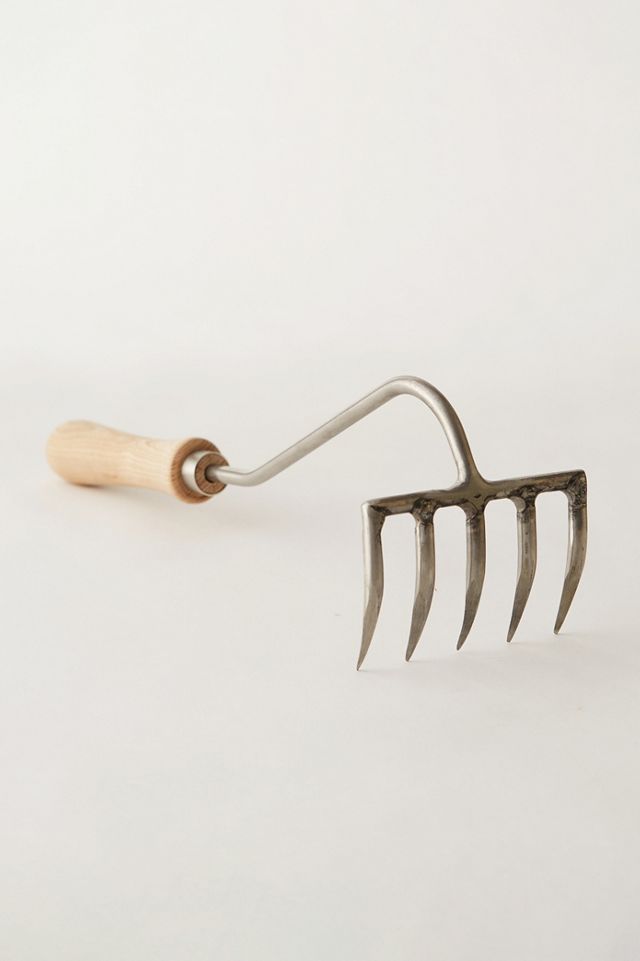 Sneeboer 5-Tine Hand Garden Rake | AnthroHome