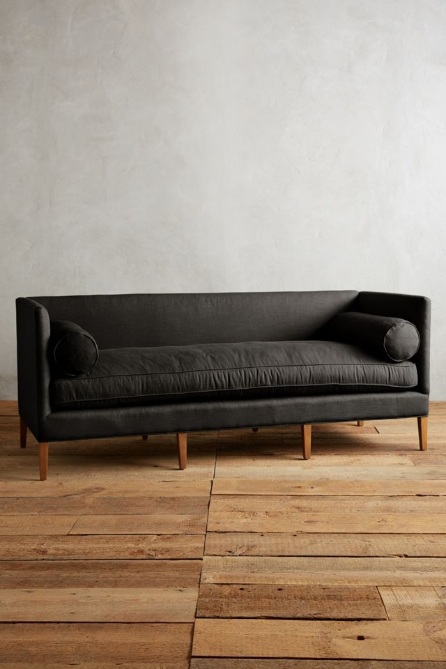 Linen Harper Sofa | Anthropologie