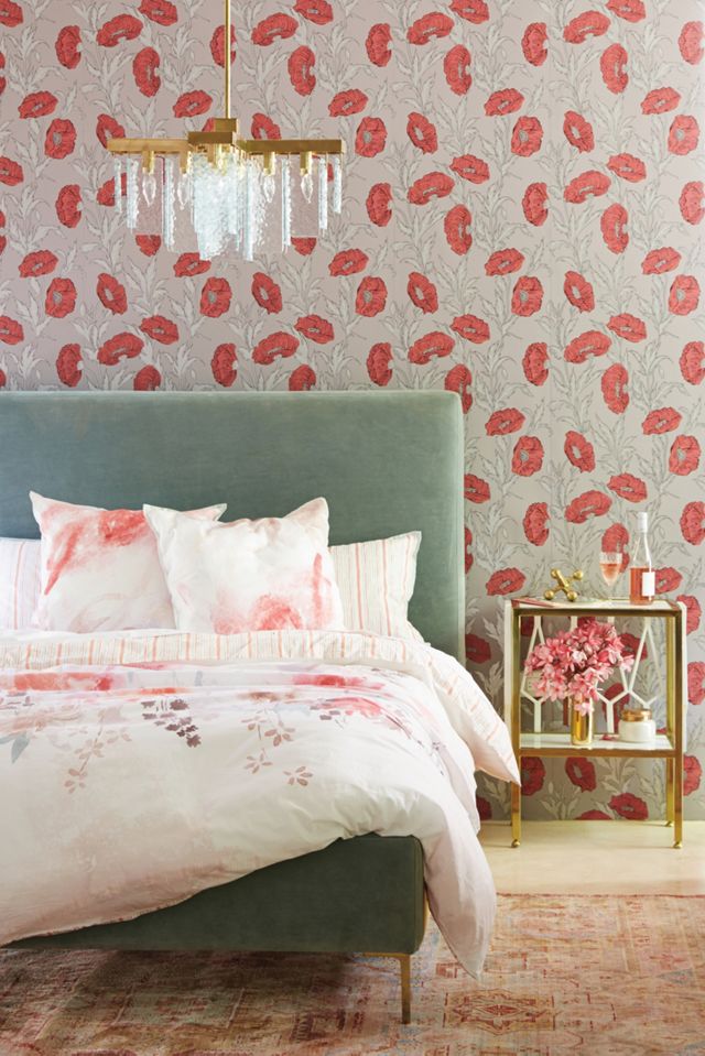 Bloom By Bloom Wallpaper | Anthropologie