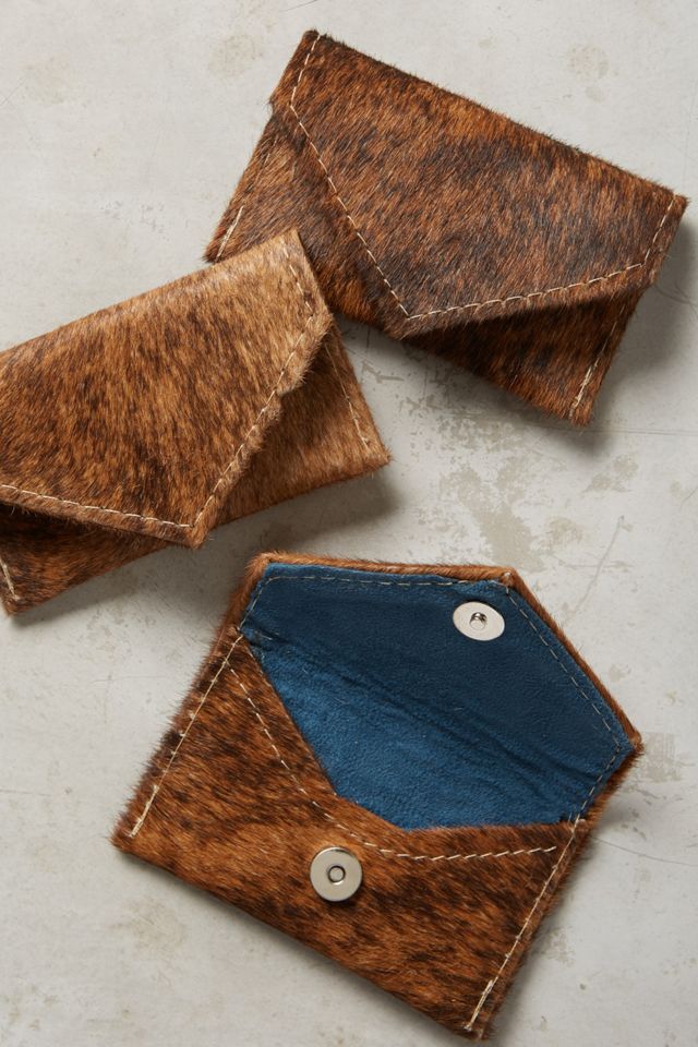 Cowhide Card Holder | Anthropologie