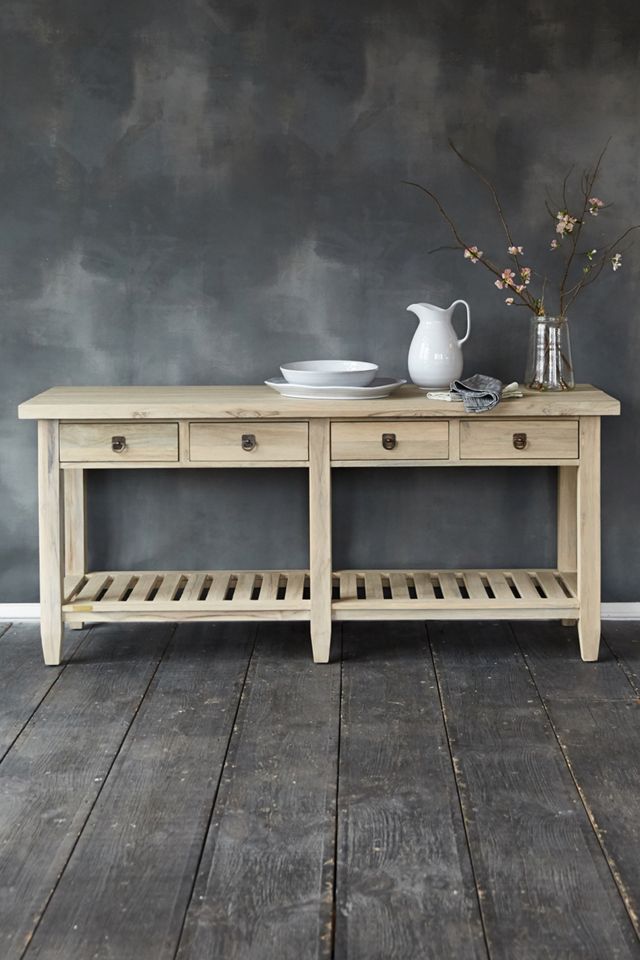 Teak Serving Console | AnthroLiving