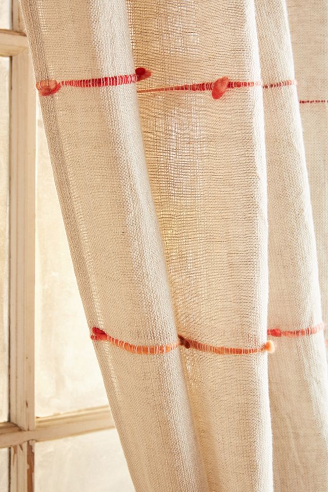 Handloom-Woven Curtain | AnthroLiving