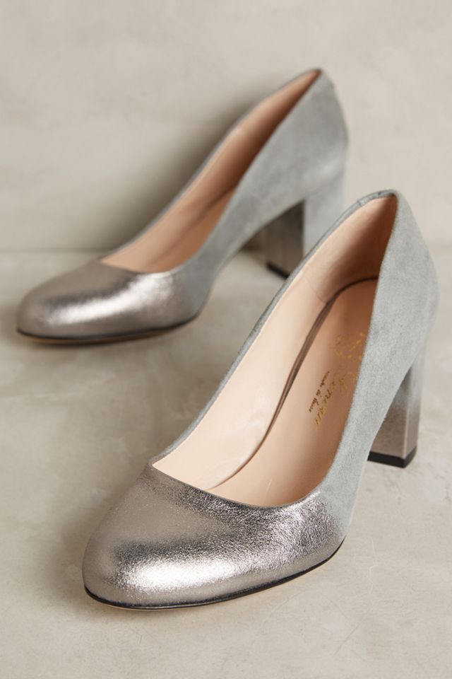 Lenora Rita Suede Heels | Anthropologie