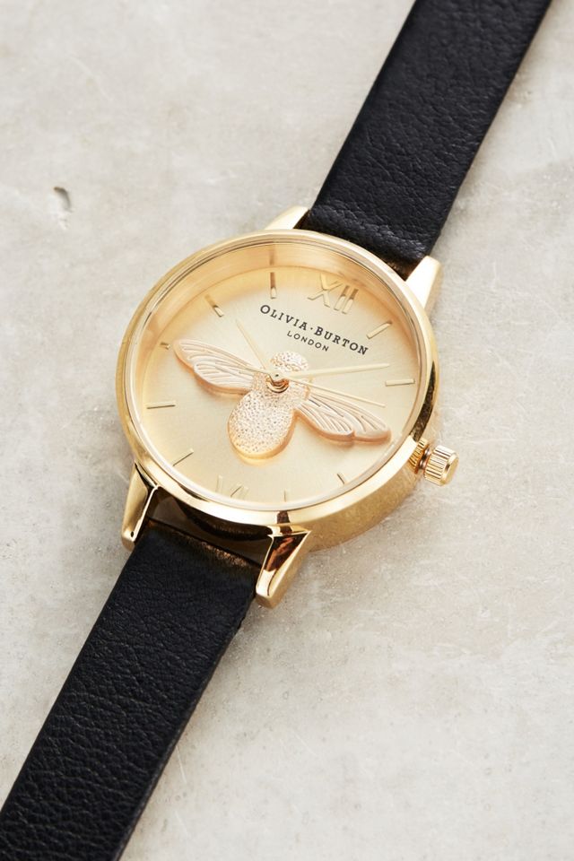 Sculpted Bee Watch | Anthropologie