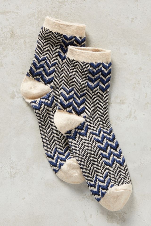 Chevron Socks | Anthropologie