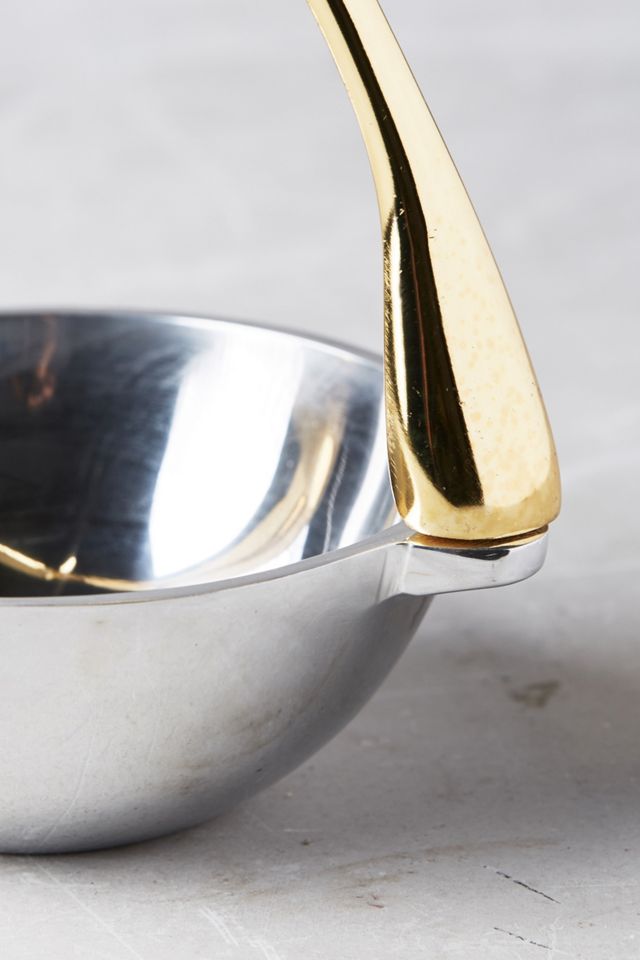 Gilded Wishbone Nut Bowl | AnthroLiving