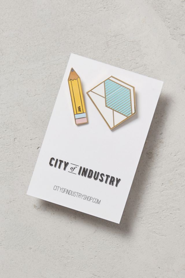 Pen Pal Pins | Anthropologie