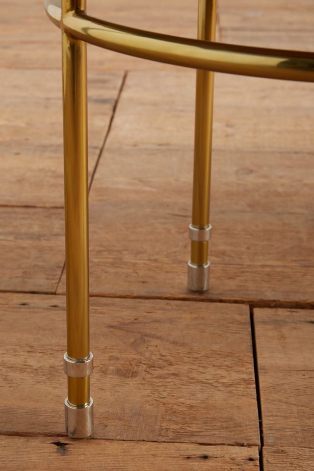 Brass Parabola Bench | Anthropologie