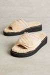 See by Chloe Faux Shearling Slide Sandals | Anthropologie