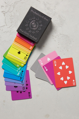 Rainbow Playing Cards | Anthropologie