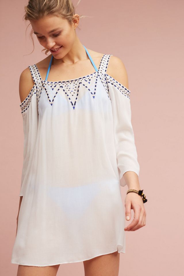 Baylie Open-Shoulder Cover-Up | Anthropologie