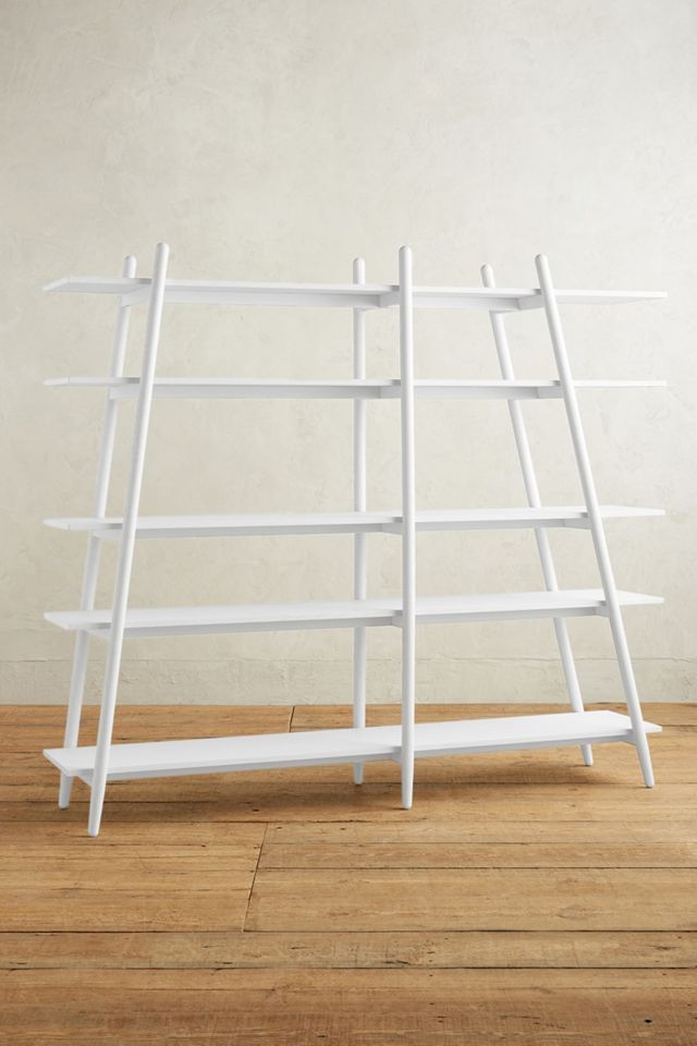 Musetta Asymmetrical Bookcase | Anthropologie