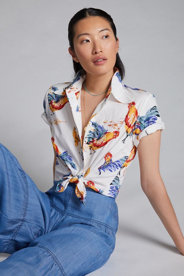 Corey Lynn Calter Surf Buttondown | Anthropologie