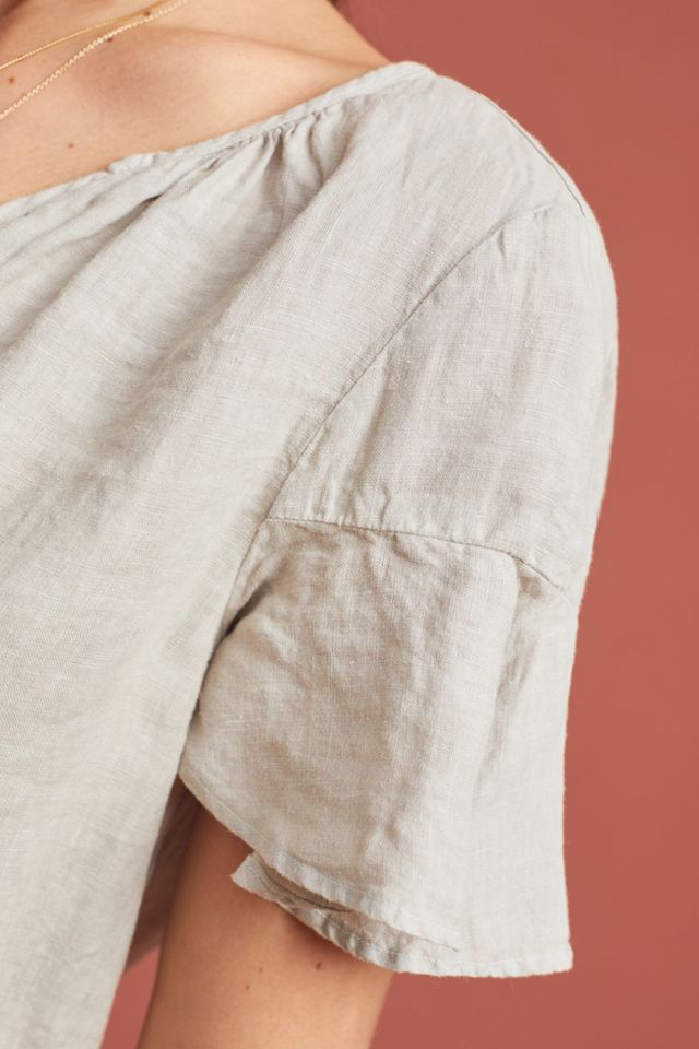 Jennifer Linen Top | Anthropologie