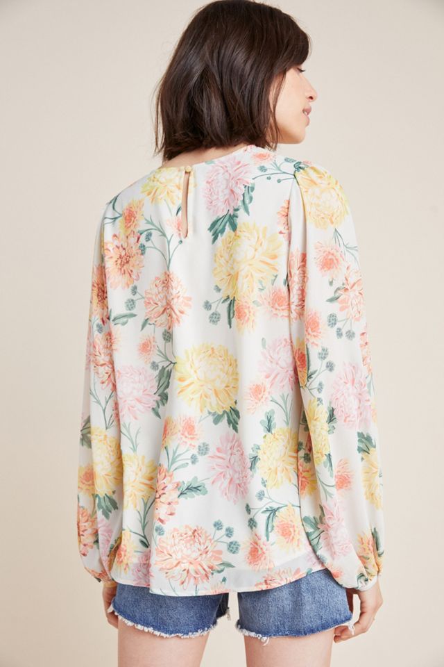 Yumi Kim Hydrangea Blouse | Anthropologie
