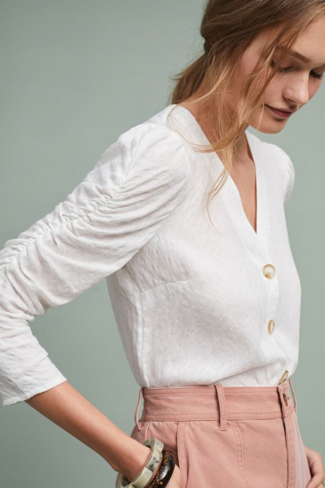 Rhombus Blouse | Anthropologie