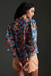 Grace Poole for Anthropologie Printed Blouse | Anthropologie