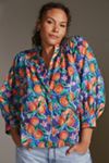 Grace Poole for Anthropologie Printed Blouse | Anthropologie