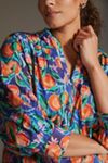 Grace Poole for Anthropologie Printed Blouse | Anthropologie