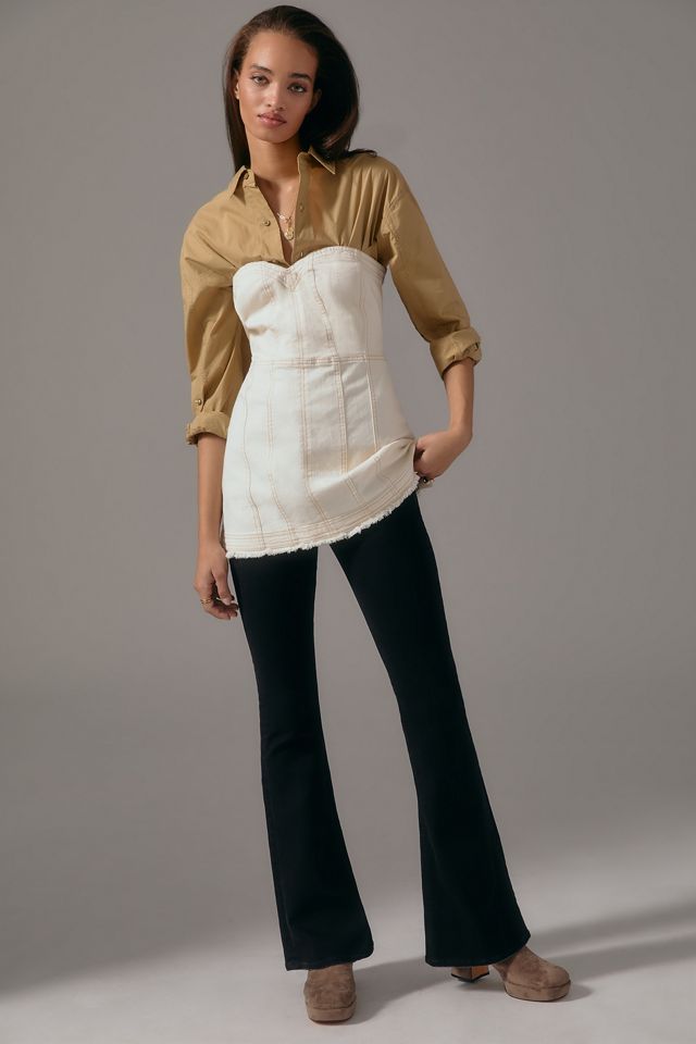 Pilcro Strapless Sheath Top | Anthropologie