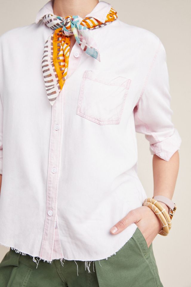 Rails Dusty Rose Buttondown | Anthropologie