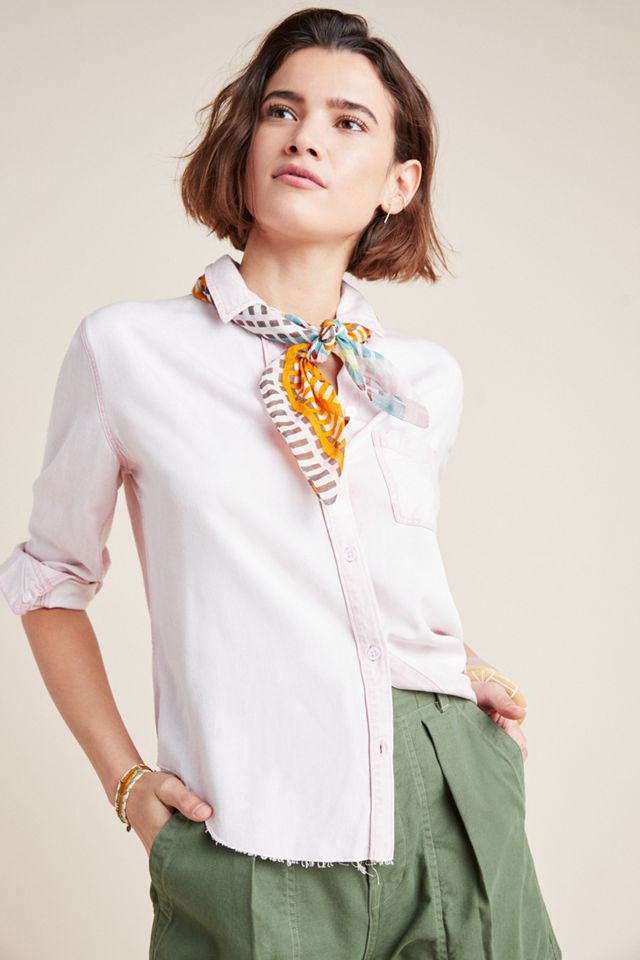 Rails Dusty Rose Buttondown | Anthropologie
