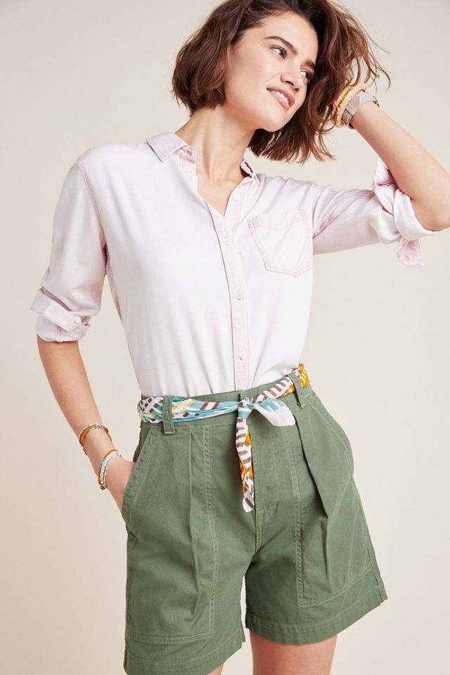 Rails Dusty Rose Buttondown | Anthropologie