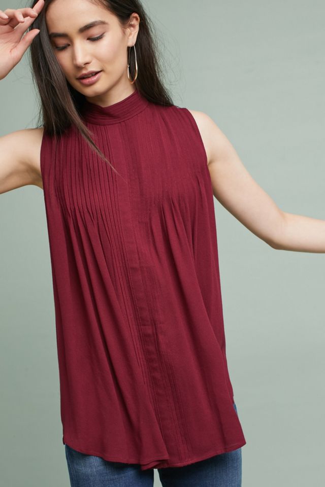 Tammy Pleated Tunic | Anthropologie