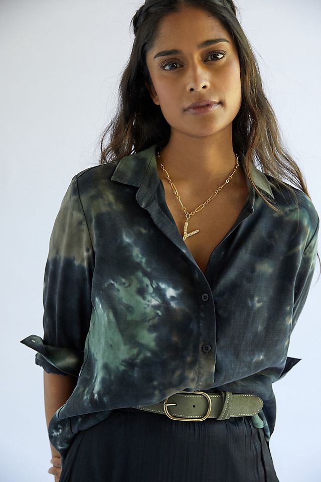 Cloth & Stone Tie-Dye Buttondown | Anthropologie Cloth & Stone Tie-Dye Buttondown | Anthropologie