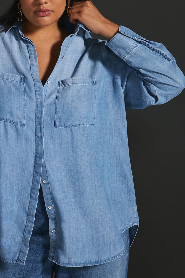 Cloth & Stone Chambray Buttondown | Anthropologie