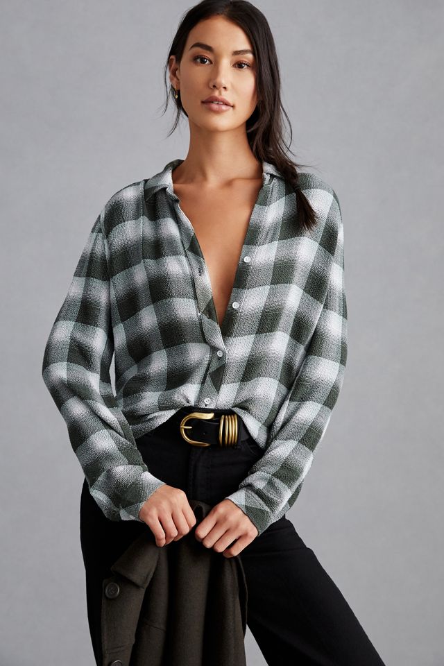Cloth & Stone Long-Sleeve Shirt | Anthropologie UK