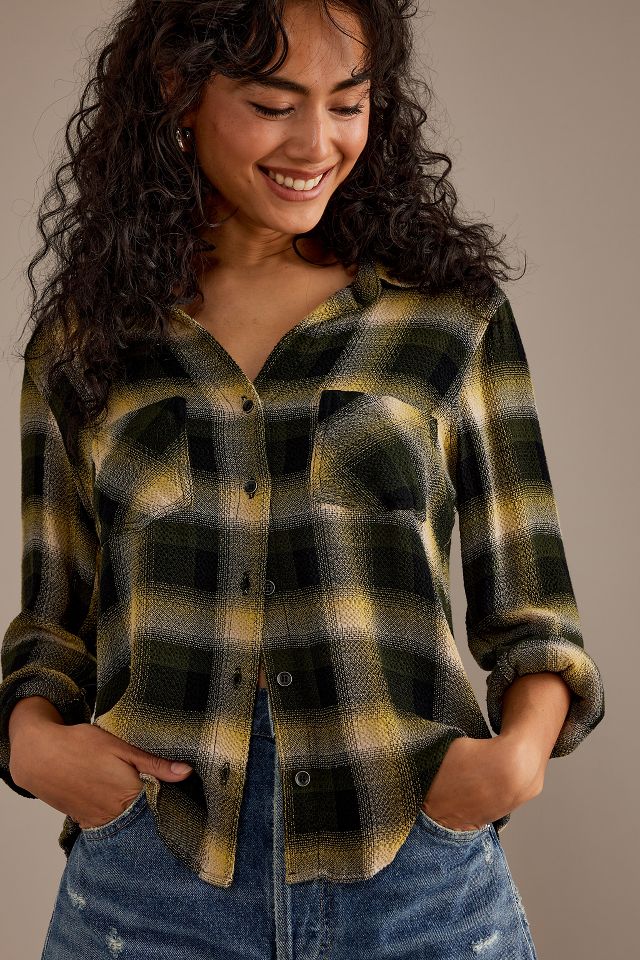 Bella Dahl Long-Sleeve Flannel Shirt | Anthropologie UK