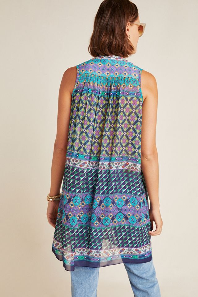 Lena Sleeveless Tunic | Anthropologie