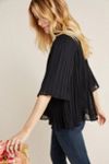 Lesa Pleated Blouse | Anthropologie