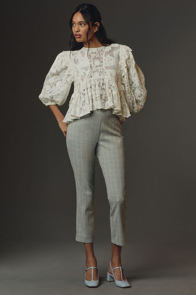 Forever That Girl Long-Sleeve Babydoll Blouse | Anthropologie
