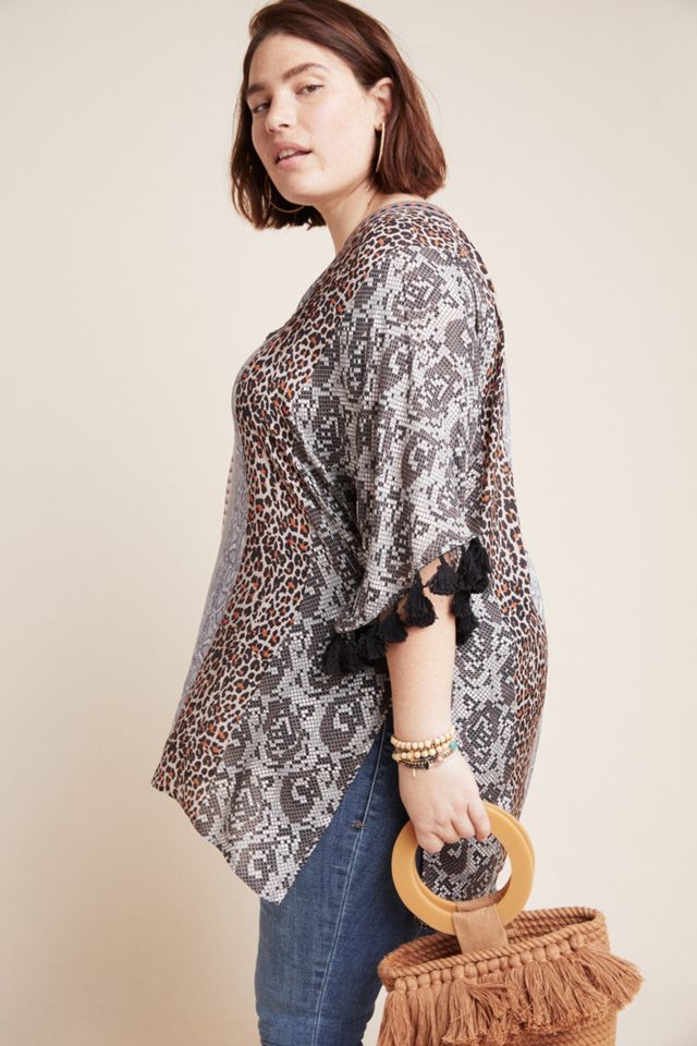 Luca Tasseled Tunic | Anthropologie