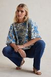 Kate Sheridan Printed Edie Top | Anthropologie UK