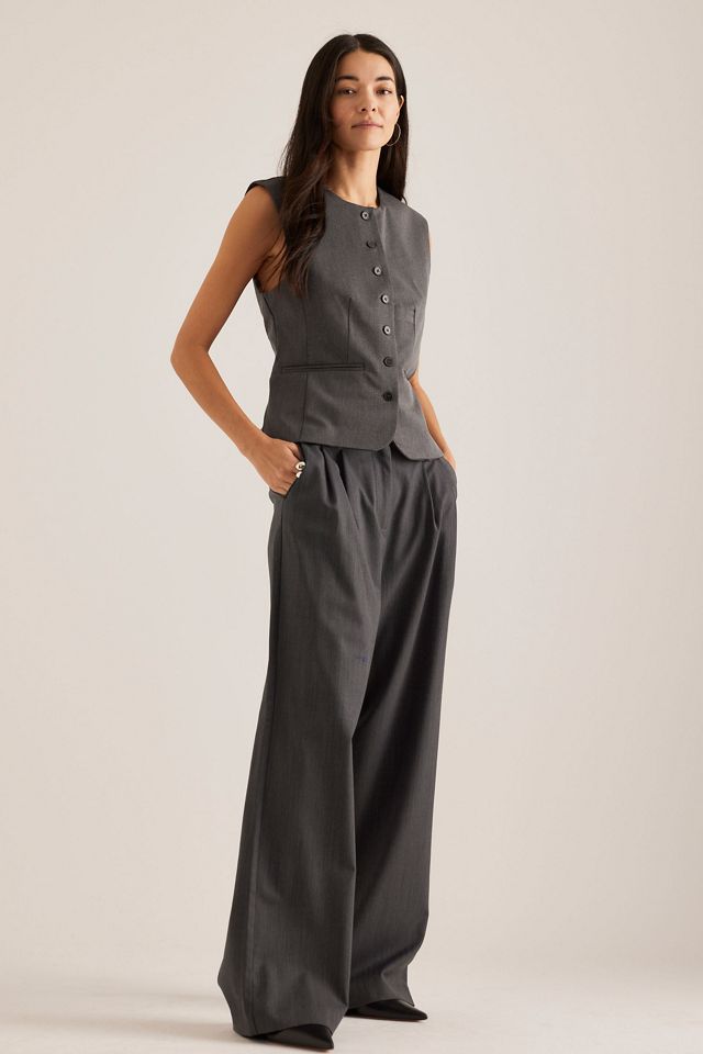 Selected Femme Piya Fitted Vest | Anthropologie UK