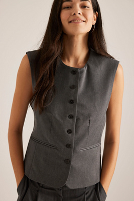 Selected Femme Piya Fitted Vest | Anthropologie UK