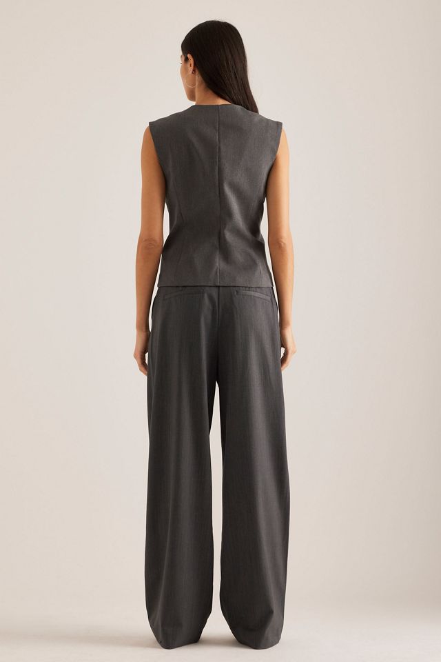 Selected Femme Piya Fitted Vest | Anthropologie UK