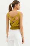 Belted Cross-Back Tank | Anthropologie