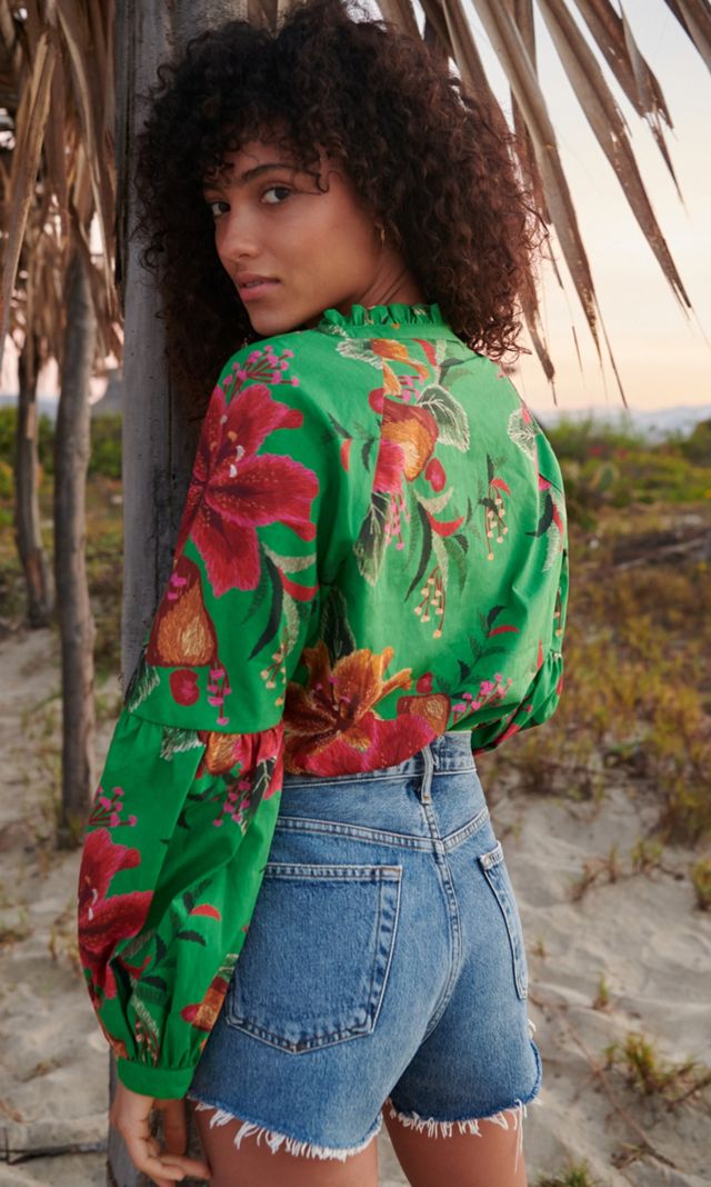 Farm Rio Raquel Buttondown | Anthropologie