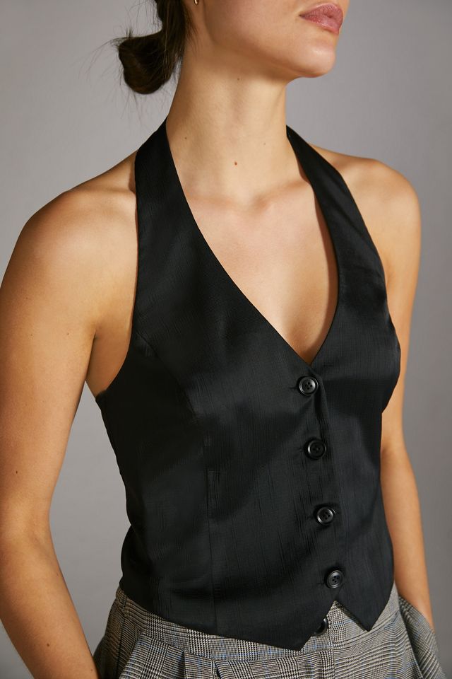Sleek Halter Vest | Anthropologie