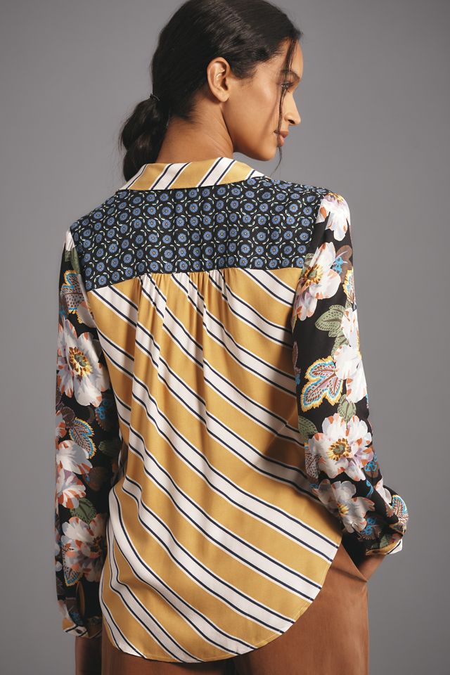 The Paz Buttondown Shirt by Maeve | Anthropologie