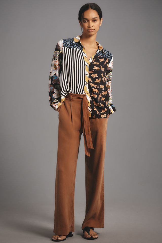 The Paz Buttondown Shirt by Maeve | Anthropologie