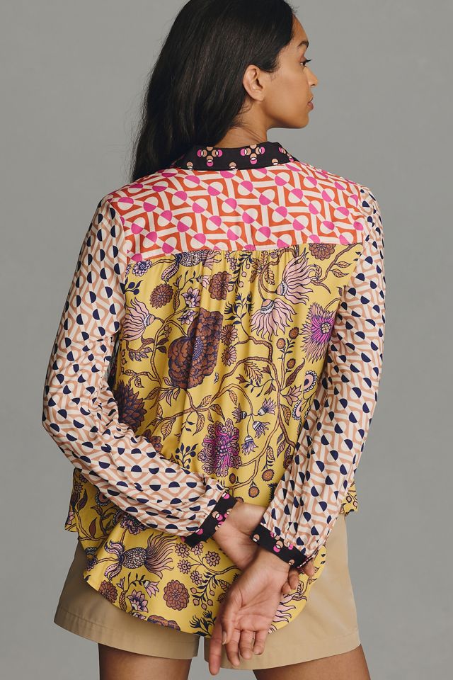 The Paz Buttondown Shirt by Maeve | Anthropologie