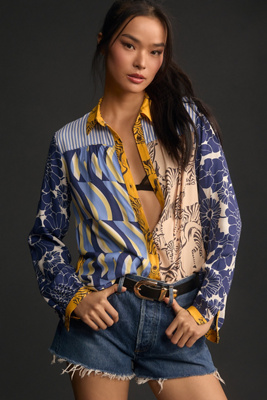 The Paz Buttondown Shirt by Maeve | Anthropologie
