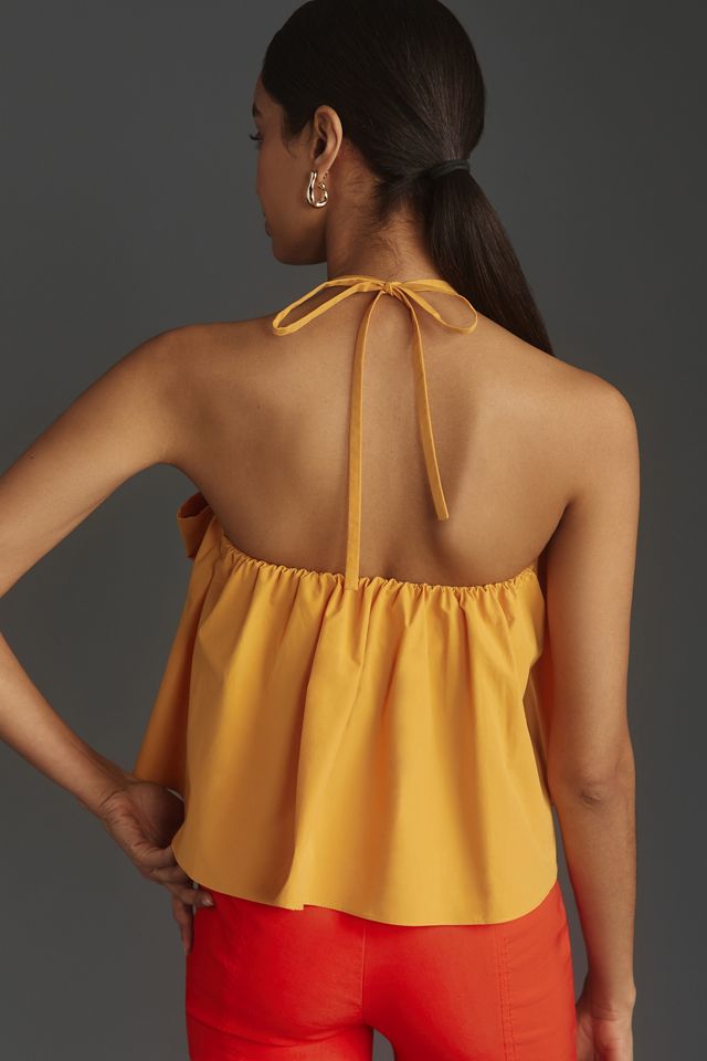 Mare Mare Halter Bow Swing Tank | Anthropologie